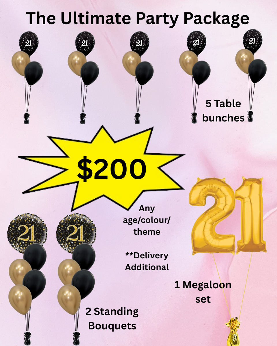 The Ultimate Party Package – The Balloon Studio
