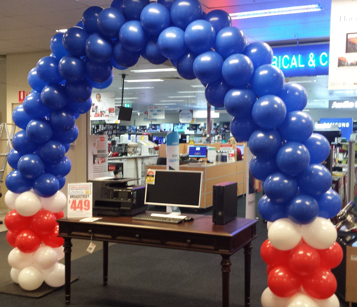 Blocked Color Arch - 2.5m x 3m – The Balloon Studio